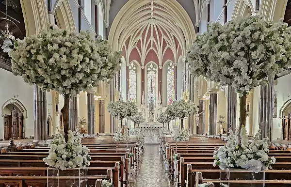 Church wedding decorations store